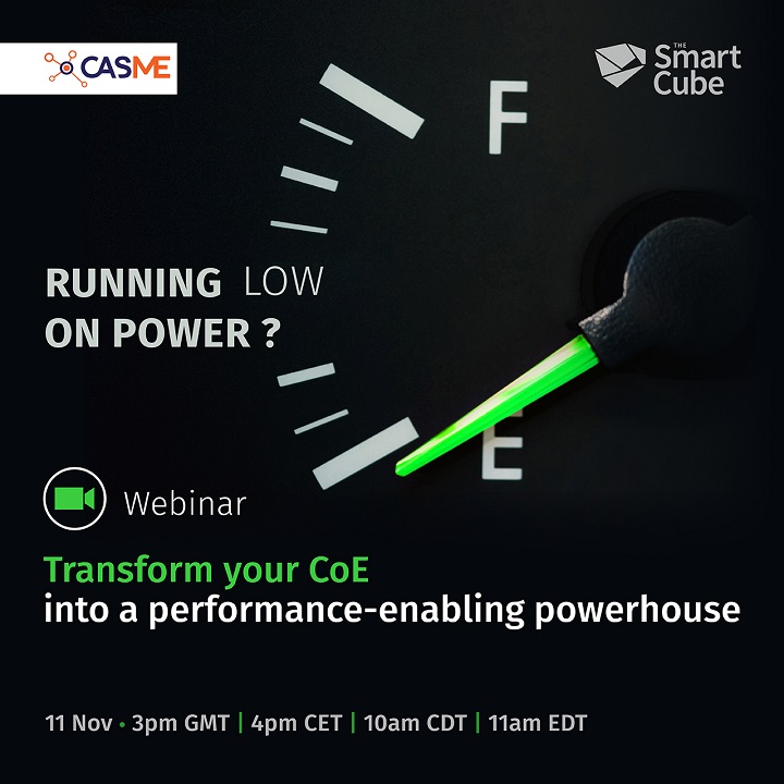 Transform your CoE into a performance-enabling powerhouse: webinar ...